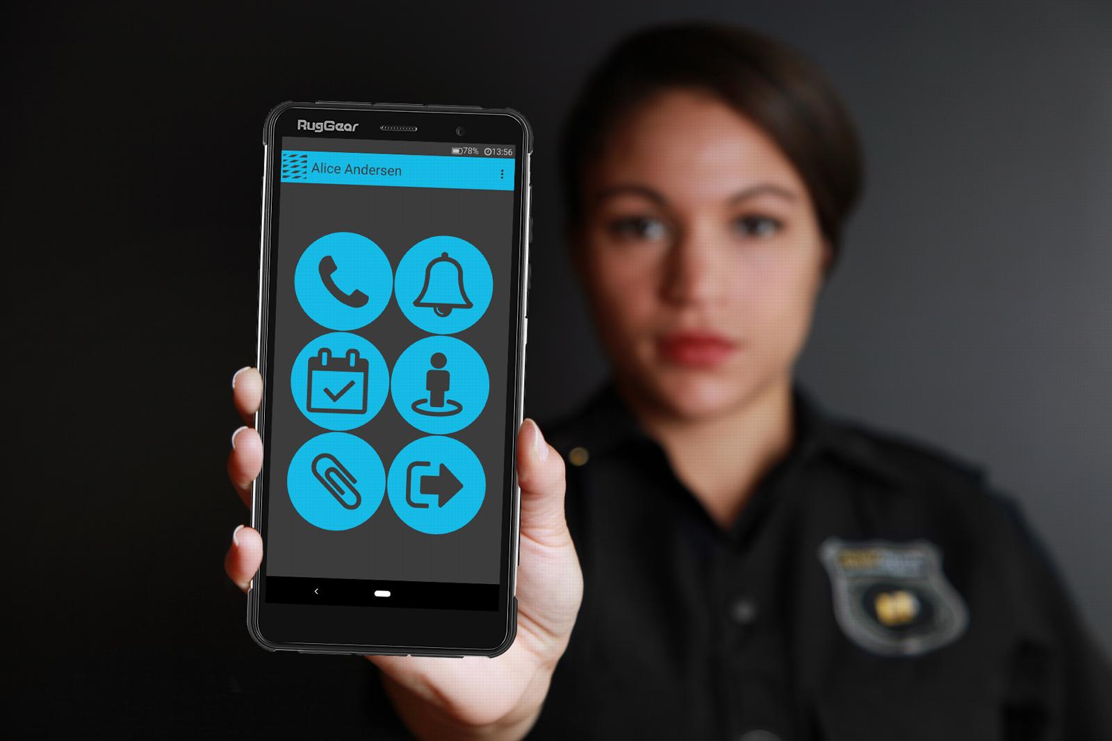 Digital forms, Employee protection, Patrol system - TOUCHGUARD